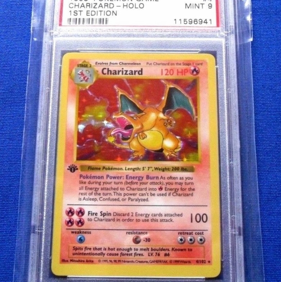 Pokemon | Toys | Pokemon Raw And Graded Charizard Lot | Poshmark